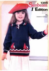 Knitting pattern leaflet Sunbeam 1399 : Amazon.co.uk: Home & Kitchen