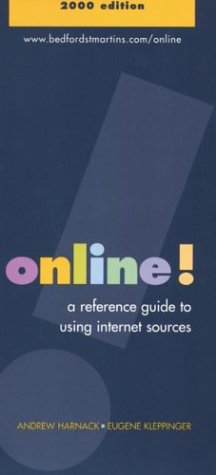 Amazon.com: Online!: A Reference Guide to Using Internet Sources - 2000 ...