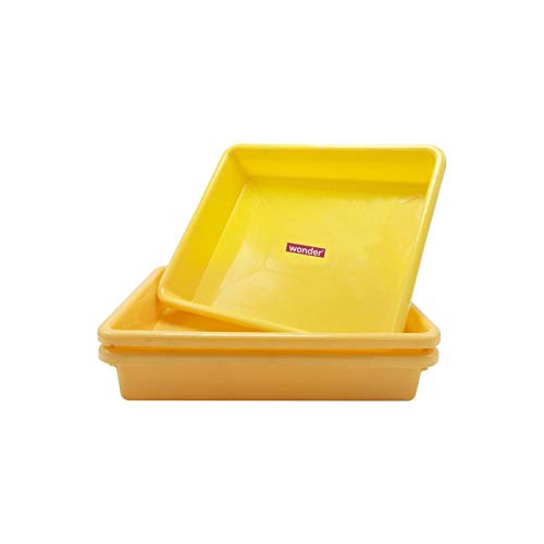 Buy Simply Home Multipurpose Rectangular Small Plastic Trays ...