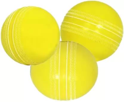 H.K Sports Solid Hard Wind Ball Soft Synthetic Standard Size Indoor ...