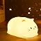 Amazon.com : ZKLiLi Cute Cat Lamp, Night Light for Girls Bedroom, Kitty ...