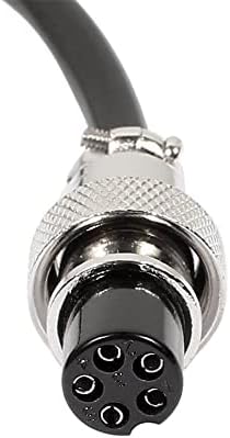 Amazon.com: Elecbee GX12 5 Pin Aviation Connector 12mm Female Head ...