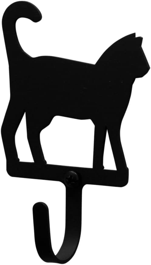 Amazon.com: Village Wrought Iron Pet Cat Wall Hook Decorative XSmall ...