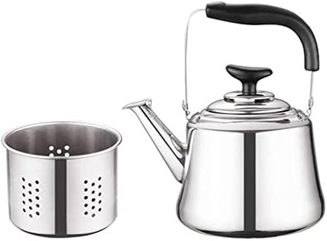 Amazon | やかん やかん ih やかん鍋 やかん おしゃれ ステンレス鋼のやかん 大容量ケトル 5L 6L 7Lケトル とろみケトル 自動笛 茶抜き付 ケトル 電磁調理器 ガスコンロ ...