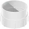 Amazon.com: 4" PVC Sewer Cleanout Adapter with Plug Pipe Fitting, PVC ...