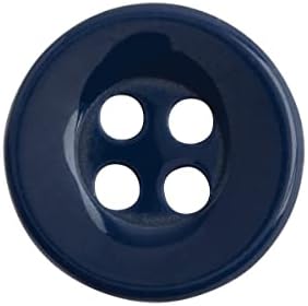 Amazon.com: Pack of 12 Navy Sewing Buttons 0.75 inch Crafts Buttons 4 ...