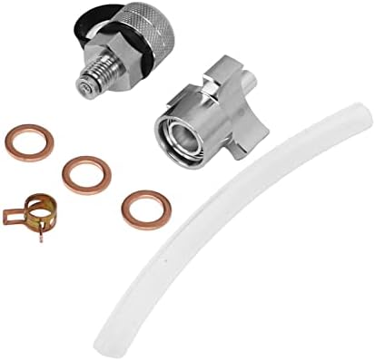 Aramox Oil Drain Valve Set, Stainless Steel Oil Drain Valve Leak Proof ...
