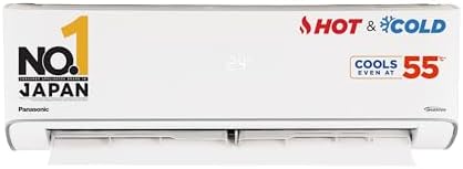 Panasonic 1.5 Ton 3 Star Hot & Cold Inverter Split AC (Higher Airflow ...