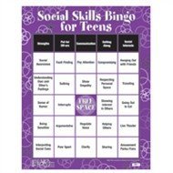 Snapklik.com : Social Skills Bingo For Teens