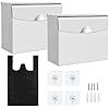 Amazon.com: 2 Pcs Sanitary Napkin Disposal Receptacle Stainless Steel ...