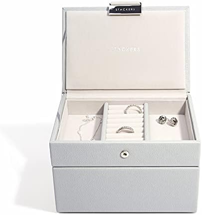Stackers Blush Mini Jewellery Box Trinkets Layer : Amazon.co.uk: Fashion