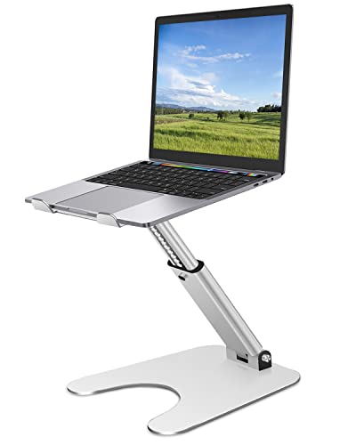 Amazon.com: ROTTAY Collapsible Laptop Stand, Adjustable Height up to 18 ...