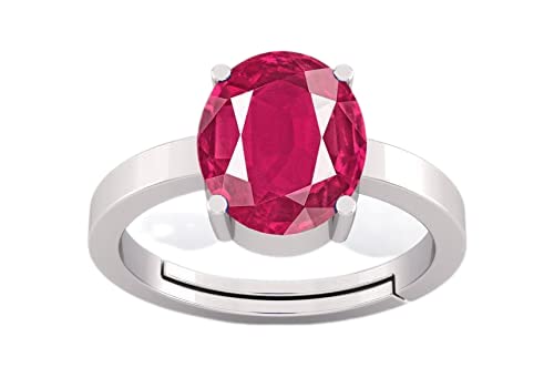 Buy 8.00 Ratti Natural Ruby (MANIK) Original Gemstone Ashtadhatu ...