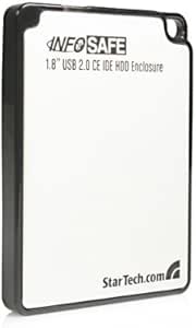 StarTech.com InfoSafe 1.8" USB 2.0 LIF/ZIF CE Hard Drive Enclosure 1.8 ...