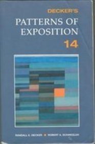 Amazon.com: Decker's Patterns of Exposition: 9780673523389: Randall E ...
