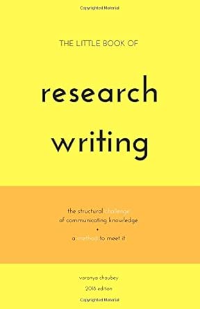 Buy The Little Book of Research Writing 2018 Book Online at Low Prices ...