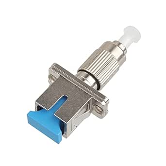 FC Male to SC Female Hybrid Optical Fiber Adapter Simplex Fiber Flange ...
