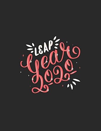 Leap Year 2020 Calendar: 2020 Planner Calendar Pocket calendar for ...