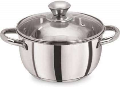 Buy JHWOQU Stainless Steel Dutch Oven with Lid | Kitchen Cooking and ...