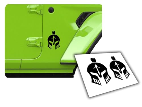 Amazon.com: 2pcs Gladiator Helmet Stickers Decals with compatible with ...