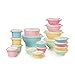 Amazon.com: Tupperware Heritage Collection 36 Piece Food Storage ...