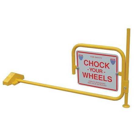 Amazon.com: Rail Car Wheel Chock and Flag : Automotive