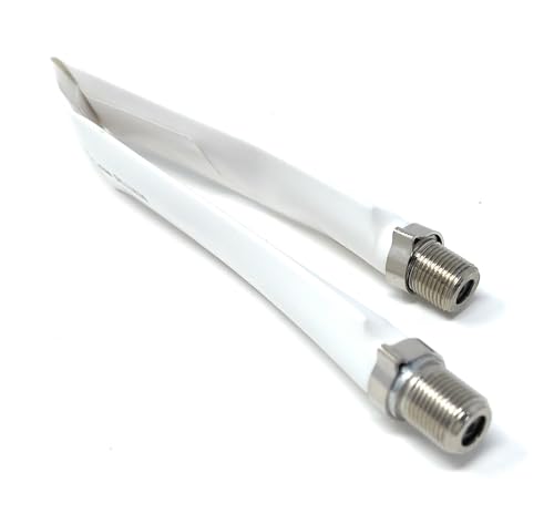 20cm Door, Window Feed Thru Cable, F-Type Female to Female, Flat Coax ...