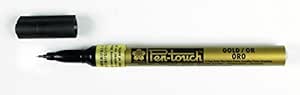 Sakura Pen Touch Paint Marker, Gold Extra Fine #41101, 1 Each : Amazon ...