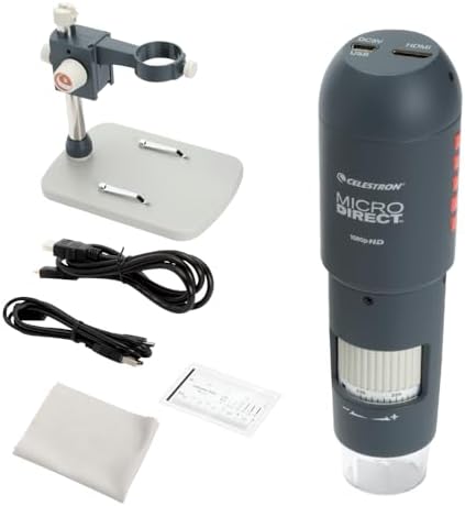 Amazon.com : Celestron Labs Digital MicroDirect Microscope – 1080p HDMI ...
