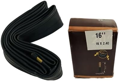 Buy Cycle Tube 16 X 2.40 Schrader Valve 16T Bicycle Inner Tube Long ...