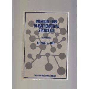 HOEL INTRODUCTION TO MATHEMATICAL STATISTICS 4ED (Wiley Series in ...