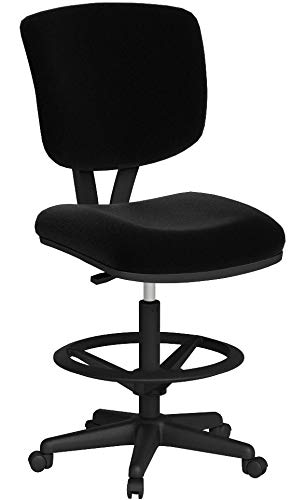 Hon Volt Task Stool- Upholstered Office Stool, Navy (H5705)