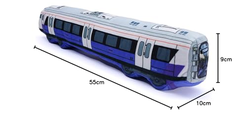 Officially Licensed Elizabeth Line Train Soft Toy – Cute Plush Tube Toy ...