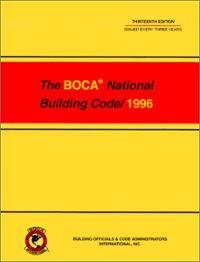 THE BOCA NATIONAL BUILDING CODE/1996 (13TH EDITION: Amazon.co.uk: Books