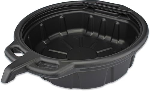 Amazon.com: NEIKO 20762A Oil Drain Pan | Black Plastic Anti Splash ...
