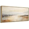 Amazon.com: MUDECOR Extra Large Framed Canvas Print Wall Art Golden ...