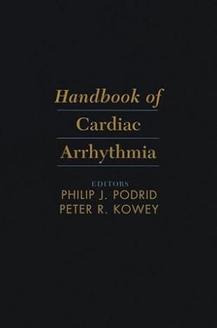 Handbook of Cardiac Arrhythmia: 9780683069099: Medicine & Health ...