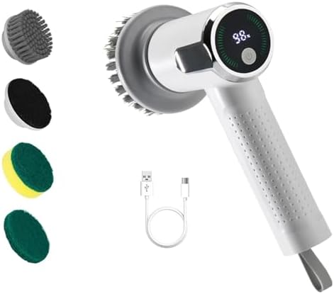 JML Electric Cleaning Brush - Electric Scrubber, Rechargeable, Cordless ...