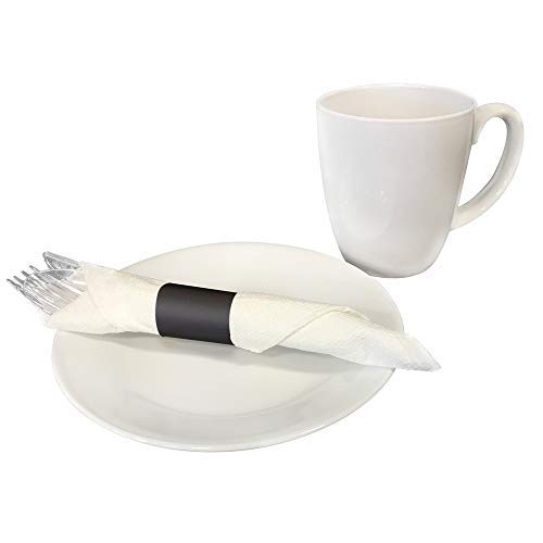 Amazon.com: Raise Products Paper Napkin Bands Self Adhesive | Paper ...