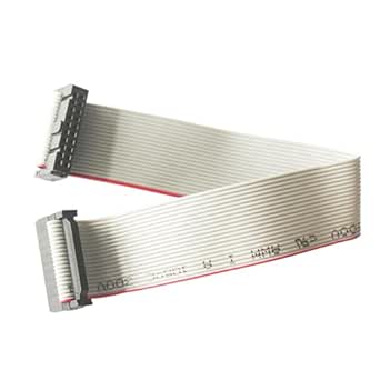 20P 20Pins 2.54mm Pitches 20cm JTAG AVR Download Cable Wire Connectors ...