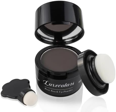 Amazon.com: HAIOLORPRO Root Touch Up Hair Color Dark Brown, Root Cover ...