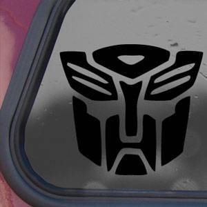 Amazon.com: Autobot Black Decal Sticker Laptop Wall Notebook Car Die ...