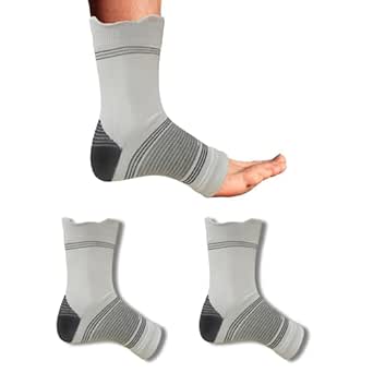 Buy Ecosync Open Toe Bamboo Cotton Compression Socks | Women & Men ...