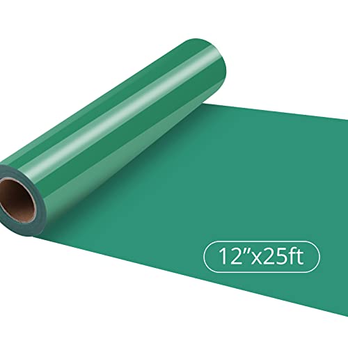 Snapklik.com : Heat Transfer Vinyl Green HTV Rolls-12x25FT Green HTV Vinyl