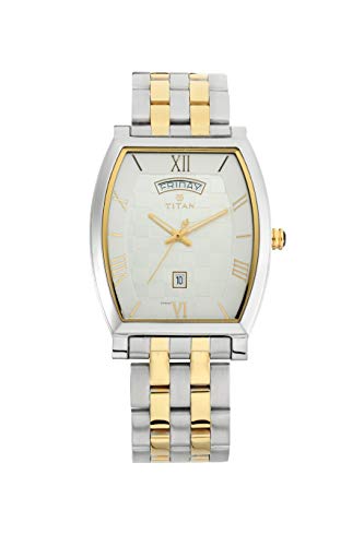 Buy Titan Grandmaster Analog Silver Dial Men's Watch-1788BM01 ...