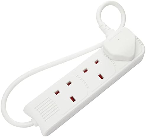 STATUS Multi Plug Extension | 3 Socket Extension Cable | 0.5m Extension ...