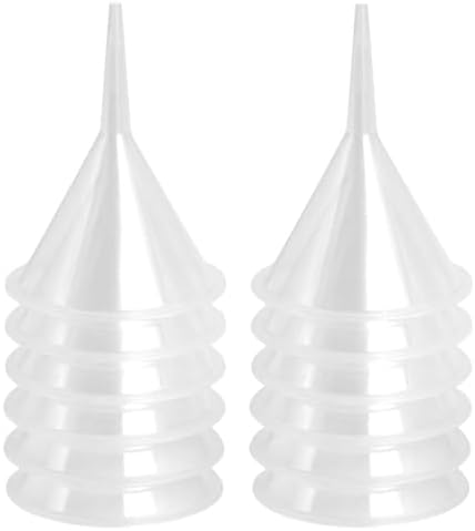 Amazon.com: 10 Pack Small Metal Funnels with 2 Pack Mini Pipette for ...