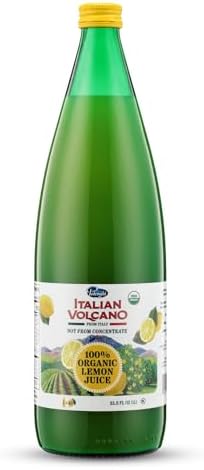 Amazon.com : Volcano Bursts Organic Italian Lemon Juice, 33.8 oz (1 ...