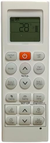 Buy Upix AC Remote No. 36J (No Backlight), Compatible/Replacement for LG AC Remote Control ...