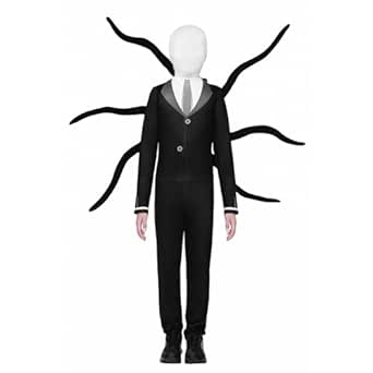 Buy HPMNS Slender Man Costume Halloween Costumes M(2) Online at Low ...